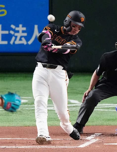 ＜巨・中＞初回、先頭打者本塁打を放つ丸（撮影・木村 揚輔） ― スポニチ Sponichi Annex 野球