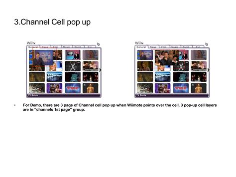 Wii Tv Epg Interface Design Handover Ppt