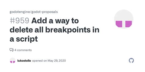 Add A Way To Delete All Breakpoints In A Script · Issue 959