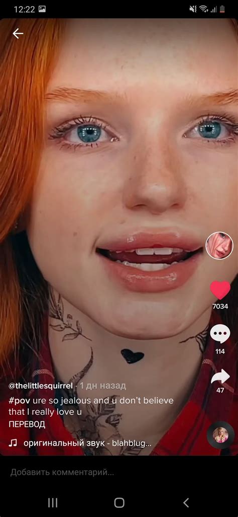Mouth Tattoo Inner Lip Fake Tongue Piercing Female Lip Bite