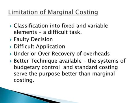 Marginal Cost And Cost Sheet Ppt 1 Pptx