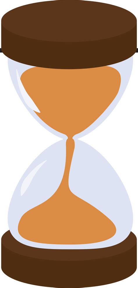 Sand Clock Illustration Vector On White Background 13602534 Vector