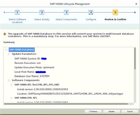 SAP HANA Database Upgrade To Steps Techrelam