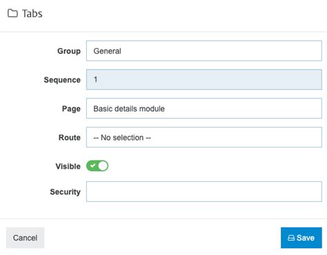 How To Configure The Tabular View Te Academy