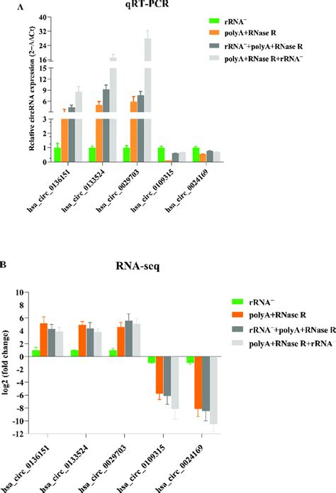 qpcr validation of diverse circrna enrichment methods a qpcr
