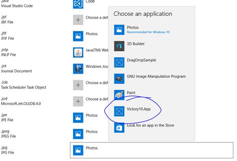 C Making Windows 10 Recognize Your App As A Default App Option Stack Overflow