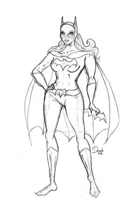 Barbara Gordon Batgirl 2016 Pencil Drawing By Mrdauchberg On Deviantart