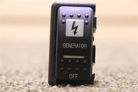 Rv Components Used Rv Motorhome Generator On Off Dash Switch For Sale
