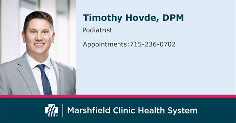 Welcome Dr Timothy Hovde To Marshfield Medical Center Ladysmith As A