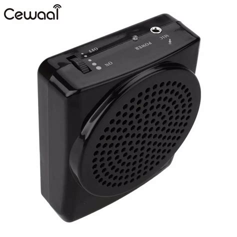 Cewaal Loudspeaker Microphone Voice Amplifier Booster Megaphone Speaker