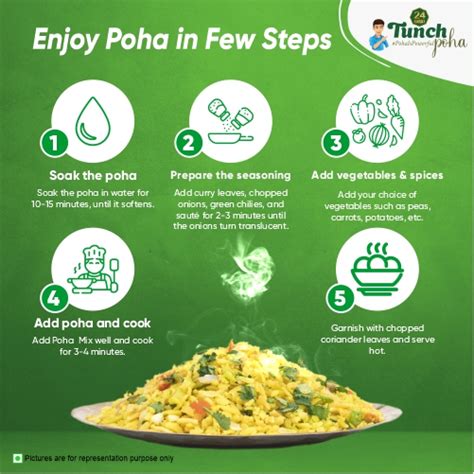 24 Carat Tunch Poha Chivda Flattened Rice 2 Pack Of 800gm Tunch Poha