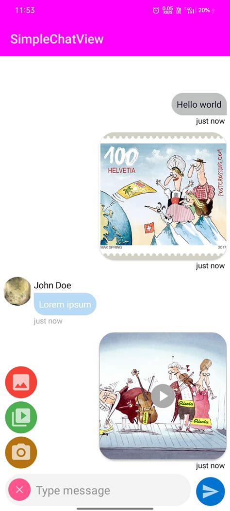 Github Fasilthottathil Simplechatview Simple Library For Adding Chat Functionality On Your