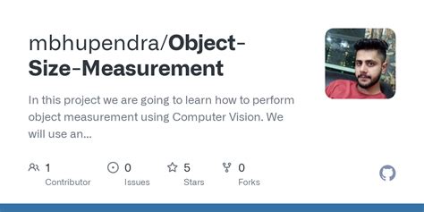 GitHub Mbhupendra Object Size Measurement In This Project We Are Going To Learn How To