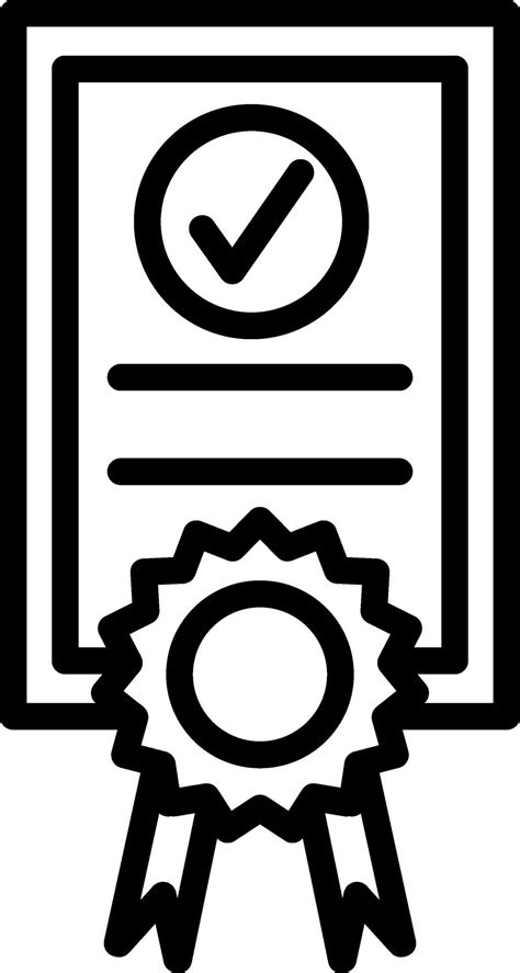 Certficate Vector Icon Design 29939524 Vector Art At Vecteezy