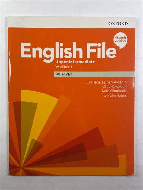 English File Fourth Edition Upper Intermediate Workbook With Answer Key