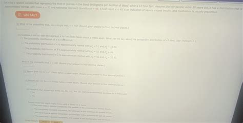 solved let x be o random variable that represents the level