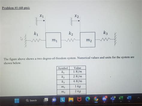 Problem 1 60 Pts The Figure Above Shows A Two Chegg
