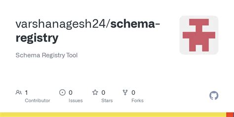 Github Varshanagesh24schema Registry Schema Registry Tool