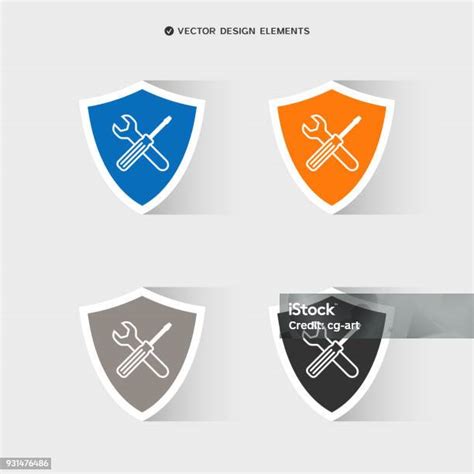 服務工具 圖示的 Web 設計向量圖形及更多修理圖片 修理 圖標集 圖示 Istock