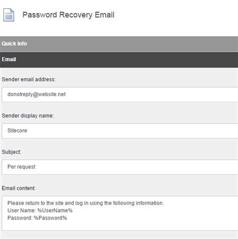 The Amazing Password Recovery Experience In Sitecore Laub Plus Co