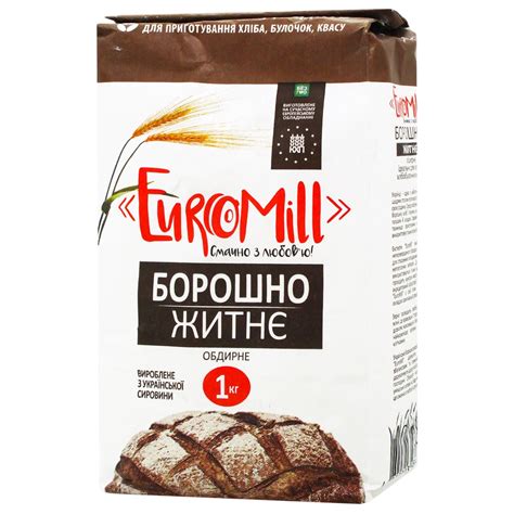 Мука Euromill ржаная обдирная | отзывы