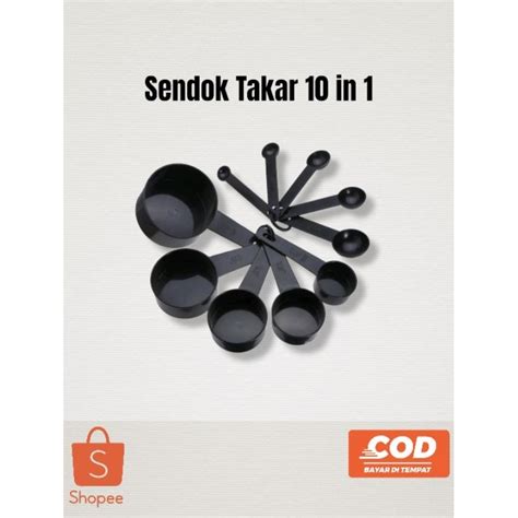 Jual Alat Kopi Sendok Takar 10 In 1 Shopee Indonesia