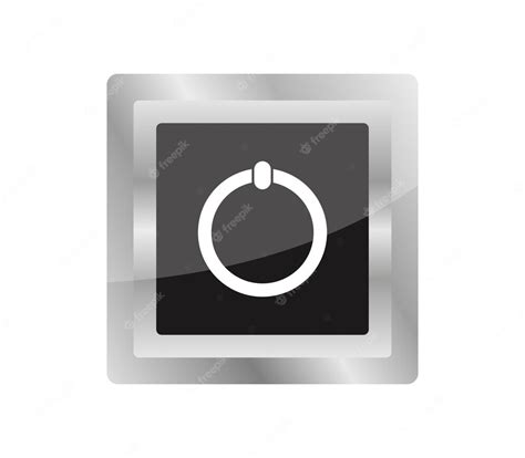 Premium Vector Power Button