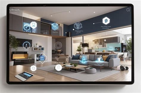 Premium Photo Generate Device Templates For Showcasing Smart Home