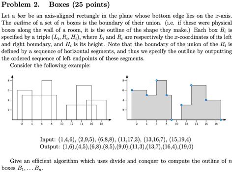 Solved Problem Boxes Points Let A Box Be An Axis Aligned