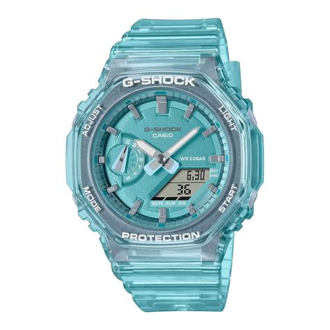 CASIO卡西歐 G-SHOCK八角清爽金屬風格雙顯錶(GMA-S2100SK-2A) | G-SHOCK | Yahoo奇摩購物中心