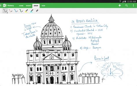 Onenote For Android Updated With Refreshed Ui Handwriting Support For