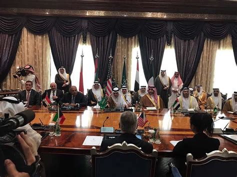 بدء اجتماع خماسي في السعودية لبحث الأزمة مع قطر مصراوى