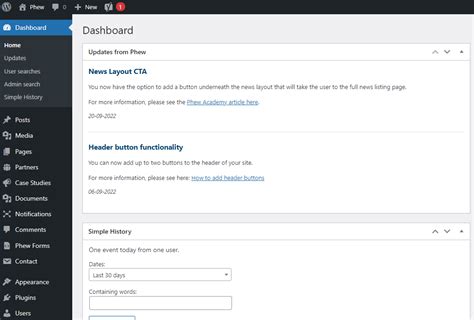 Client Notifications Now Live On Client Notifications Now Live On Phew