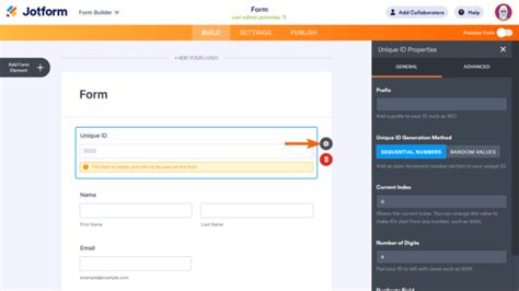 How To Add Custom Unique Ids To Your Form Submissions