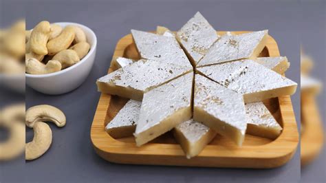 Diwali 2022 Make Kaju Katli Healthier This Year Try This Dietician