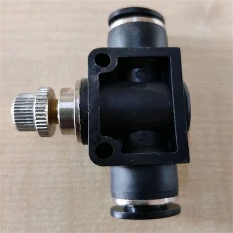 Black Inline Flow Control Valve Valve Size 6mm Nozzle Dia At Rs 480 Piece In Greater Noida