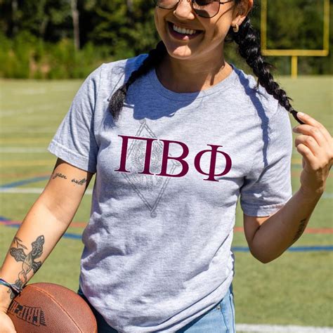 Pi Beta Phi Crest Tees Greek Gear