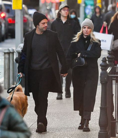 Annabelle Wallis And Sebastian Stan Out And About In New York 1213