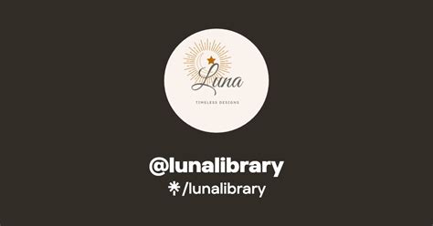 lunalibrary instagram facebook tiktok linktree