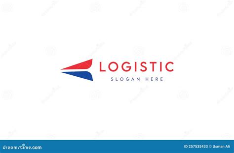 Logistic Logo Design Vector Template Express Trade Global Logo