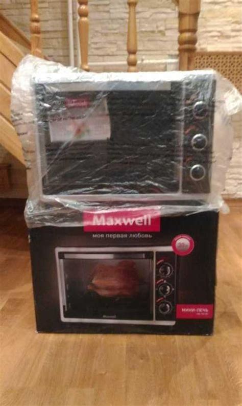 Мини-печь(ростер) Maxwell MW 1851 BK-новая | Festima.Ru – частные ...
