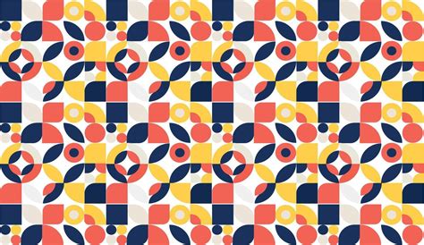 Abstract Seamless Geometrical Pattern With Colorful Sector 45476093 Vector Art At Vecteezy