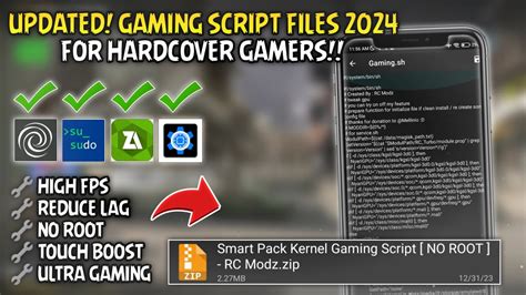 Unlock 60fps Gaming On Your Android Device Smart Kernel Gaming Script Youtube