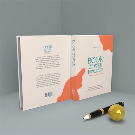 Premium Psd 3d Mockup Book Cover