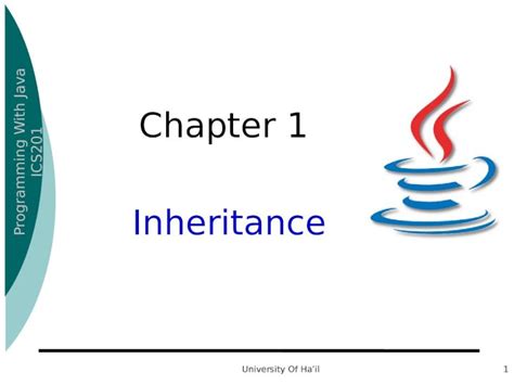 Pptx Chapter 1 Inheritance Dokumentips