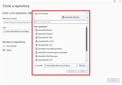 Visual Studio İle Git GitHub Kullanımı ALKANFATIH