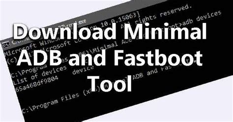 Xda Minimal Adb Fastboot Horbasketball
