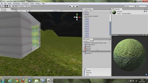 Como Adicionar Shader Na Textura No Unity 3d Youtube