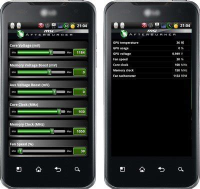 MSI Afterburner Pe Android Pentru GPU Overclocking Cyber Area