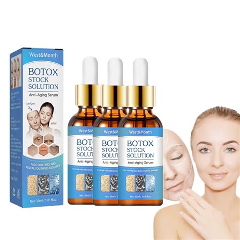 3 Pcs Botox Stock Solution Facial Serum Botox Face Serum Botox In A Bottle Serum Instant Face